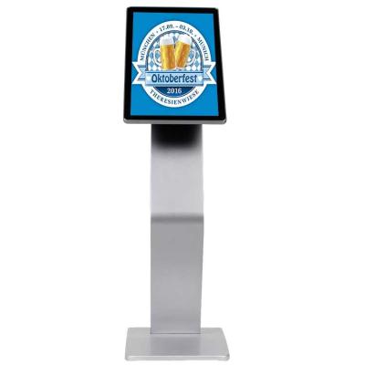 China 21.5 Inch Indoor Touch Screen Kiosk with 1920×1080 Resolution and 60,000 Hour Lifespan for Information Display for sale