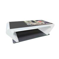 China 55 Inch Interactive Touch Screen Coffee Table with 1920×1080 Resolution and 10-Point Capacitive Touch for Commercial Use for sale