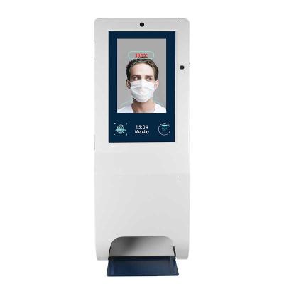 China 6ms 1920×1080 LCD Display Hand Sanitization Kiosk with RK3288 Chipset and 16GB Storage for sale
