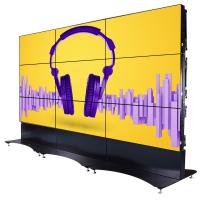 China 46-inch 1920×1080 LCD Video Wall Display with 500cd/m² Brightness and 1.7mm Narrow Bezel for sale