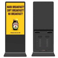 China 1080P HD NTSC 450cd/m2 Android Touch Screen Kiosk 55in for sale