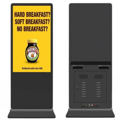 China 1080P HD NTSC 450cd/m2 Android Touch Screen Kiosk 55in for sale