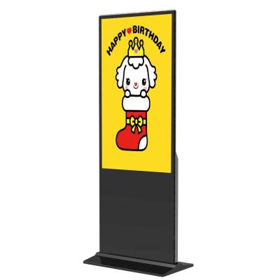 China 1920×1080 350cd/m2 Floor Standing Lcd Display 49in for sale