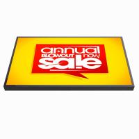 China 75-inch Outdoor High Brightness LCD Advertising Display 3840×2160 Resolution 2000cd/m² for sale