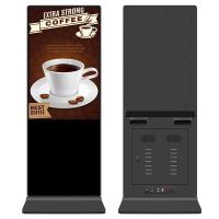 China 43 49 Inch Floor Standing Digital Signage Advertising Player Equipment For Station for sale