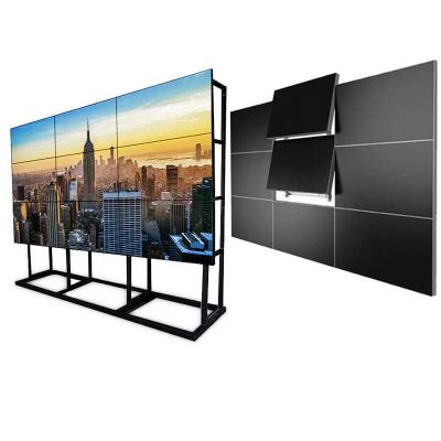 China 65-Inch 3x3 LCD Video Wall Screen with 700 Nits Brightness and 6.5mm Ultra-Narrow Bezels for Seamless Display for sale