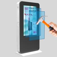 China 55-Inch Outdoor LCD Kiosk with 2000cd/m² Brightness, IP65 Rating and Intelligent Air Conditioner Cooling System for sale
