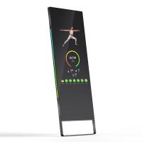 China 43-Inch Android Smart Mirror with Touch Screen - 1920x1080 Resolution, 350 cd/m² Brightness for Fitness and Advertising for sale