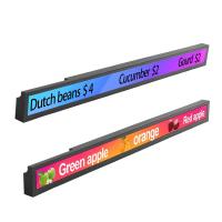 China 23-inch Stretched Bar LCD Display - 1920×158 Resolution, 500cd/m² Brightness for Shelf Edge Applications for sale