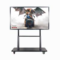 China 86 Inch Interactive Whiteboard with 4K UHD Display and 20-Point Touch for Video Conferencing for sale