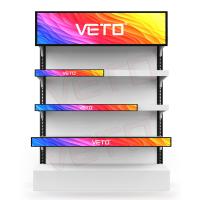 China 49.5 Inch 1200mm Bar LCD Advertising Display with 1500cd/m² Brightness and 1920×540 Resolution for sale