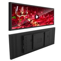 China 38.5 Inch Stretched Bar LCD Strip 973×300 HDMI Top Edge Digital Shelf Display for sale