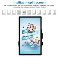 China Vertical Advertising LCD Panel Media Player - 32 Inch Display with Backpack Design for Mobile Digital Signage for sale
