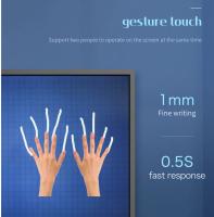 China VETO 65 75 86 87 Inch Interactive Smart Whiteboard For School 4k Touch Screen Interactive Board Lcd Display for sale