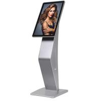 China 32-inch Vertical Self-Service Interactive Kiosk with Touch Screen Camera 1920x1080 Resolution 350cd/m² Brightness for sale
