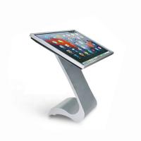 China 32-inch Vertical Self-Service Interactive Kiosk with Touch Screen Camera 1920x1080 Resolution 350cd/m² Brightness for sale
