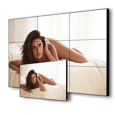China 4K Seamless Advertising Display with 0.8mm Seam and 60,000 Hour Life for Outdoor LCD Video Walls for sale