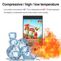 China 65-inch Outdoor Floor-Standing LCD Display 2500 Nits Brightness 4K Resolution IP65 Digital Signage for sale