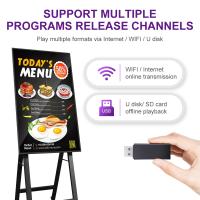 China Advertising Player Portable Digital Signage Billboard Display Screen for sale