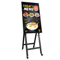 China 43-Inch Android Digital Signage Display with 10mm Bezel and 16.7M Color Support for Indoor Advertising for sale