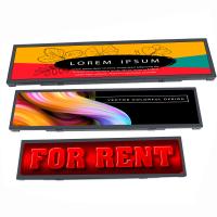 China 38.5 Inch Wall Mounted Digital Signage Stretched Bar LCD Screen - 1920x1080 Resolution, 350 cd/m² Brightness for Shelf Advertising for sale