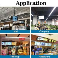 China 49-inch HD LCD Menu Board with 700 Nits Brightness and Android 10.0 OS - Wall Mounted Restaurant Advertising Display for sale