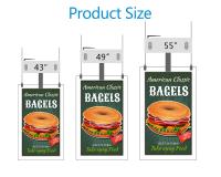 China 1920×1080 Double Sided Digital Display Hanging LCD Signs 43 Inch for sale