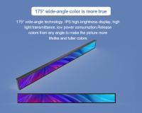 China 23 Inch Shelf Edge Half Display Stretched Bar Lcd Android Supermarket Advertising for sale