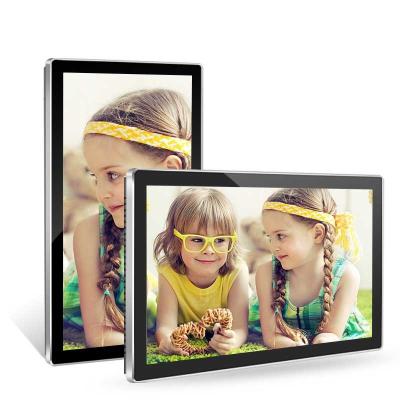 China 32 Inch Wall Mounted Digital Signage Touch Screen with 450 cd/m² Brightness and 1920×1080 FHD Resolution for sale