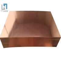 China polished bright Surface Copper Metal Plates C11000 C67400 Material for sale