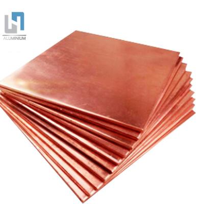 China 1.5mm Thick Copper Metal Plates C11000 C26800 C67400 Material for sale
