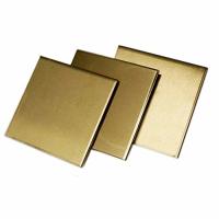 China C2680 H65 CuZn33 Brass Sheet Stock , Brass Plate 6mm OEM ODM for sale