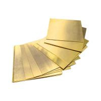 China C2680 H65 CuZn33 Brass Sheet Stock , Brass Plate 6mm OEM ODM for sale