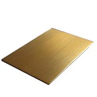 China C1100 Decorative Brass Sheet Metal 99 Pure JISH3100 JISH3250 Standard for sale