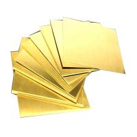 China C1100 Decorative Brass Sheet Metal 99 Pure JISH3100 JISH3250 Standard for sale