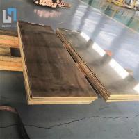 China 38.1mm Industrial Brass Sheet Metal For Crafts C46400 1220mm width for sale