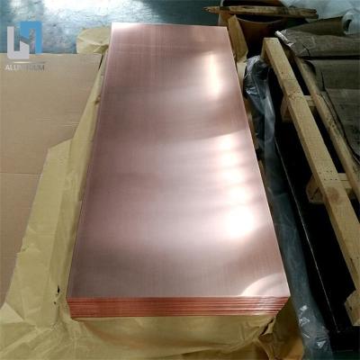 China Electrolytic Copper Metal Plates C11000 C11100 3mm Thickness 99.9% Purity for sale