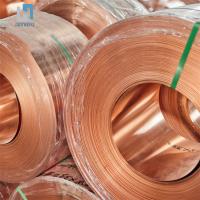 China T2 C1100 Copper Strip Coil 2mm 3mm 4mm Thickness SGS ISO certificate for sale