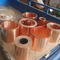 China 200mm Width Thin Polished Copper Foil C1100 OEM ODM for Electronic for sale