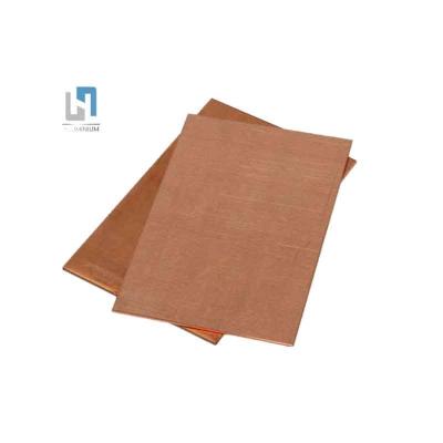 China 99.9% Pure Copper Sheet Metal 1.2mm 0.8mm Thickness For Construction for sale