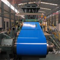 China PPGL Color Coated Steel Coil 600mm Prepainted Cold Rolled for sale