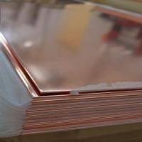 China 99.999% Pure Copper Cathode Sheet Plate C70620 20mm Super Grade for sale