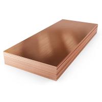 China 0.5mm - 26mm Thick Copper Metal Plates Sheet Polished Bright C10500 for sale