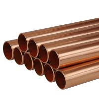 China 50*20*2mm Copper Coils Pipe Tube Straight For Air Conditioners 300MM for sale