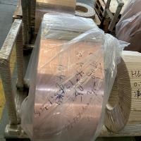 China Metal Brass Copper Strip Coil Rolls Durable 100mm C10300 for sale