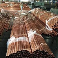 China Factory Straight 15mm 20mm Copper Alloy Bright Seamless Tube Pipe for sale