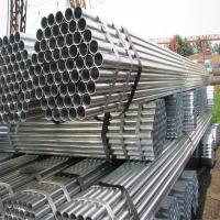China EN39 EN10219 Standard Galvanized Steel Gas Pipe 5.8m 12m Length for sale