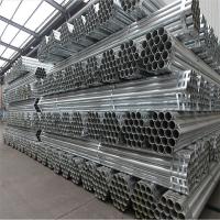 China EN39 EN10219 Standard Galvanized Steel Gas Pipe 5.8m 12m Length for sale