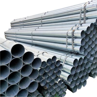 China Round Z80 Galvanized Steel Pipe Tube For Gas Pipeline SGS ISO certificate for sale