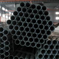 China Z80 Galvanized Steel Pipe Tube Round Shape 12m 6.4m 6m Length for sale